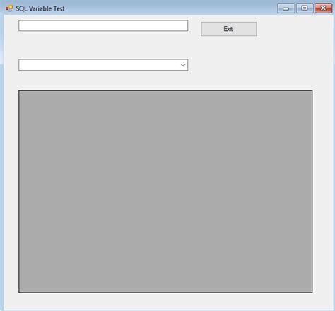 C Sharp Windows Form Application Using DataSets