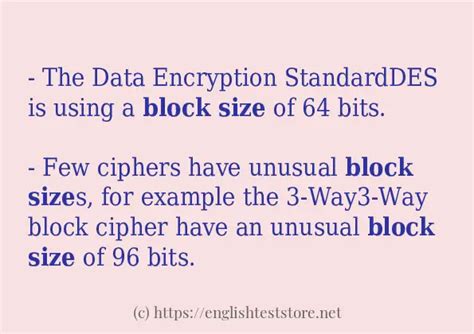 Block Size Sentence Examples Englishteststore Blog