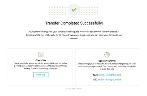 How To Migrate Wordpress Website Or Blog From Old Hosting To Siteground