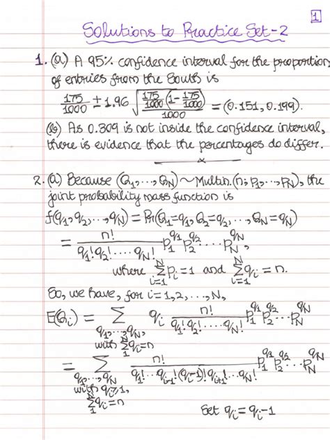 Solutions For Practice Set 2 Pdf