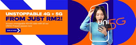 All New Uni5g Prepaid Unstoppable With Unlimited 4g 5g Data For Rm35 Unifi