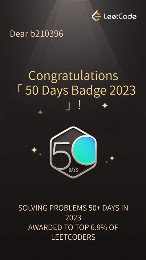 earned leetcode badge for problem solving aaditya kaushik posted on