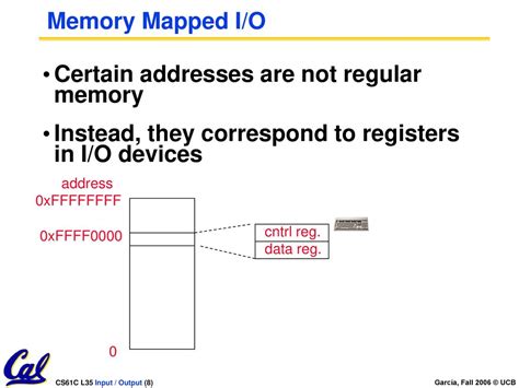 ~cs61c uc berkeley cs61c machine structures lecture 35 input output