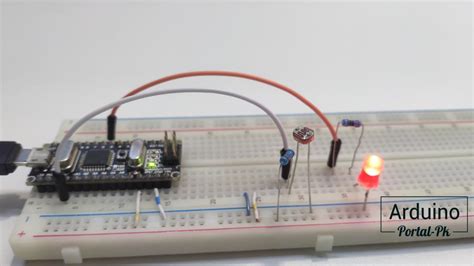 Схема подключения фоторезисторов ардуино
