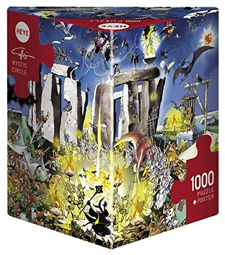 Heye “mystic Circlecalligaro Triangular Puzzles 1000 Piece Multi