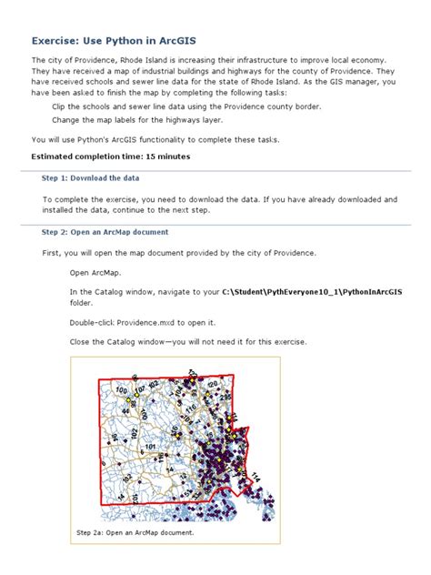 Ex 4 Pdf Arc Gis Parameter Computer Programming