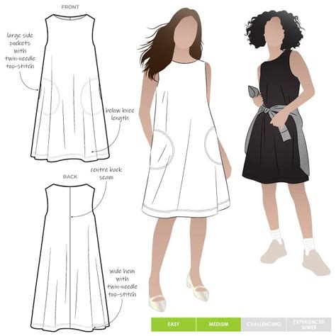 Shift Dress Sewing Pattern Plus Size Dresses Images 2025