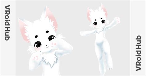 Free Chibi Cat Model Vroid Hub