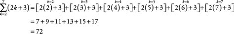 Summation Notation