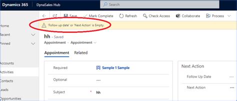 Dynamics 365 Form Level Notification Using Javascript Dynatecon Solutions