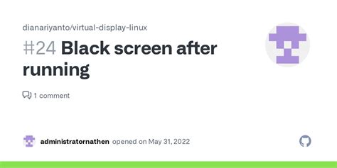 Black Screen After Running · Issue 24 · Dianariyantovirtual Display