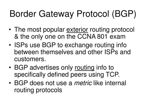 Ppt Routing Routed Protocols Powerpoint Presentation Free Download Id 169548