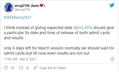 Why JEE Main Feb 2021 Results Not On Time Asks Babes And Parents