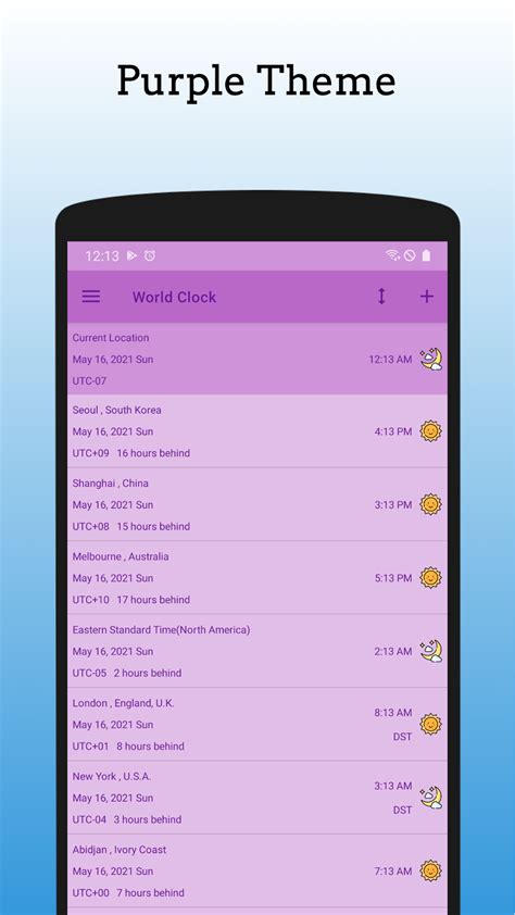 World Clock Timezone Widget Apk For Android Download