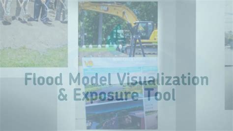 how it works flood model visualization and exposure tool