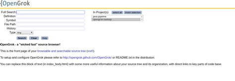Opengrok An Indexing Service For Your Development Code