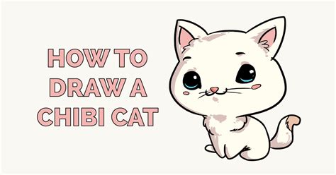 How To Draw A Chibi Cat Step By Step Chibis Draw Chibi