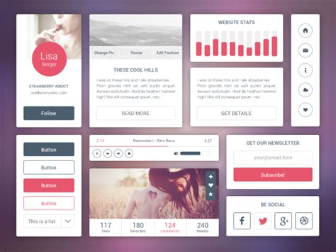 Eye Candy Kit Para Diseño De Interfaces Ui