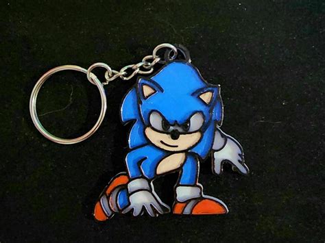 Free Stl File Porte Clef Sonic・object To Download And To 3d Print・cults