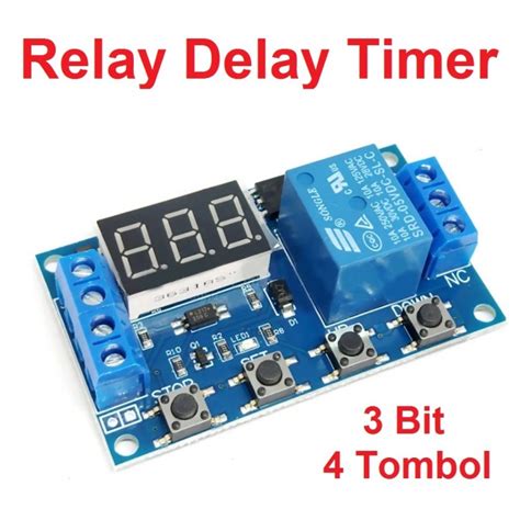 Timer Delay Loop Display Digital DC Time Module Switch Shopee Malaysia