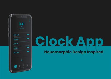 Clock App Neuomorphic Design UI On Behance