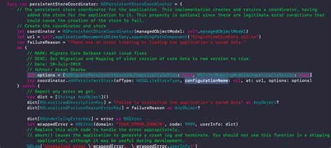 Objective C Nspersistentstorecoordinator Has No Persistent Stores