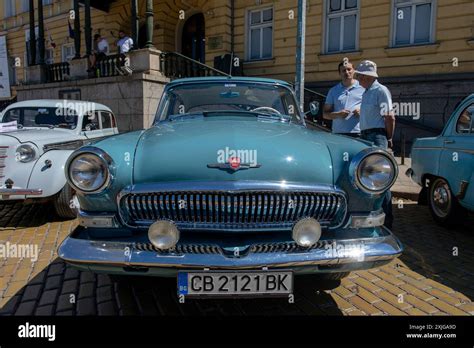 Sofia Bulgaria June 15 2024 Parade Of Old Retro Cars At Spring