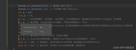 介绍java中的常变量各种数据类型以及类型转换和提升的用法 Java黑洞网