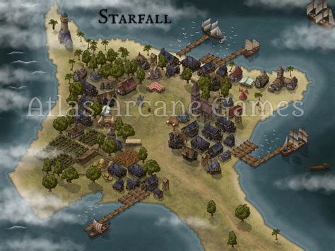 CUSTOM MAP RPG Set Create Your Own World Map Set Fantasy Role Playing Games Instant Download
