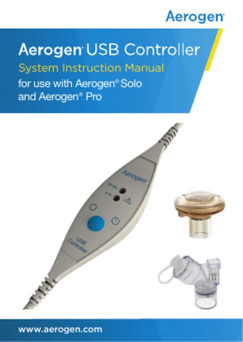Aerogen Usb Controller Sytem Instruction Manual Rev F Pdf Download