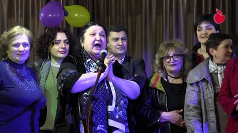 გორის მე 3 სკოლაში პედაგოგ ნანა ნაბულიშვილის ხნოვნის საღამო გაიმართა Youtube