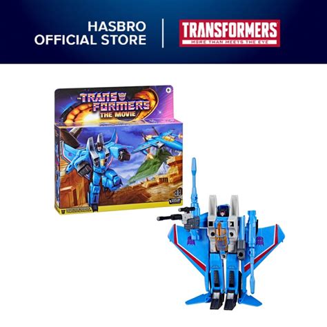 Transformers Toys Retro The Transformers The Movie G1 Thundercracker 5 5” Action Figure