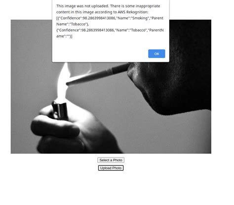 GitHub Haraldvinje Rekognition Demo