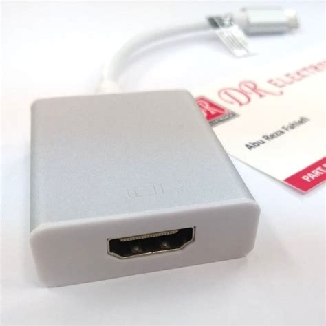 Jual Kabel Converter Sambungan Hp Tipe Type C Ke Hdmi Monitor Proyektor Shopee Indonesia