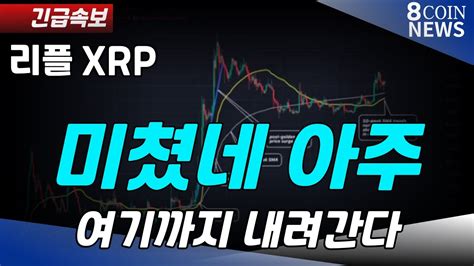 리플 미쳤네 아주 여기까지 내려간다 Youtube