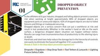 PSC Workplace Safety Guidebook Dropped Objects Prevention PPT
