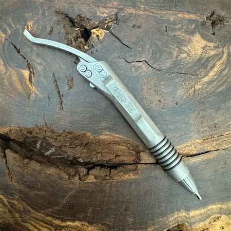 Microtech Siphon Ii Pen Apocalyptic Stainless 401 Ss Ap American Edge