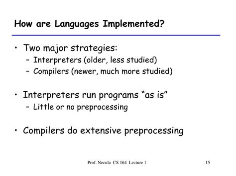 Ppt Introduction To Programming Languages And Compilers Powerpoint