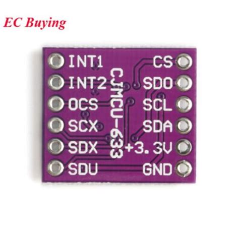 Cjmcu 633 Lsm6dso 6dof Sensor Module 3d Accelerometer Spi I2c Serial