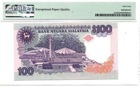 6th Series Malaysia 100 Ringgit Usbnc Print Hobbies And Toys Memorabilia And Collectibles