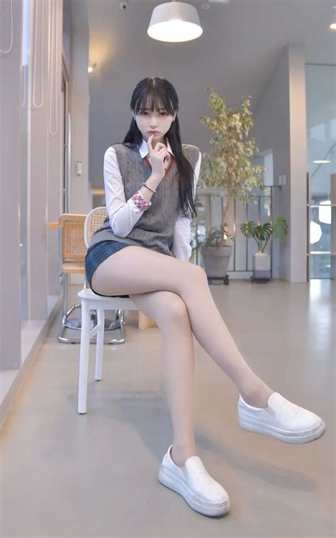 Korean Student School Looks Girls Uniforms School Fashion College Girls