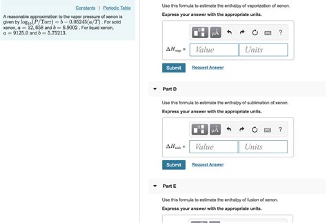 Use This Formula To Estimate The Enthalpy Of