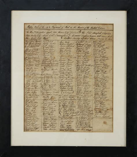 Important Handwritten 1775 American Revolutionary War Massachusetts