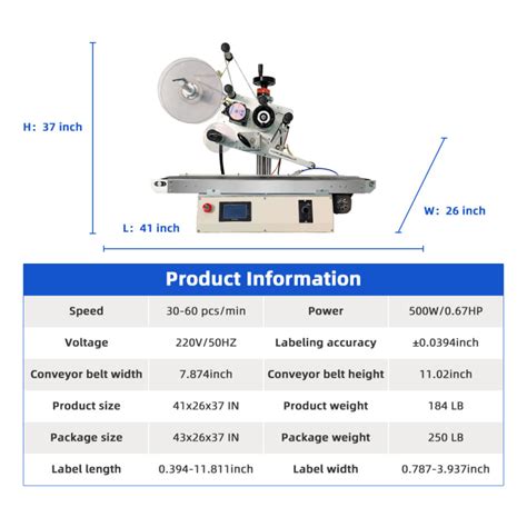 Desktop Automatic Labeling Machine Clothes Surface Sticker Toolots