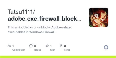 Github Tatsu1111adobeexefirewallblockwindows This Script Blocks