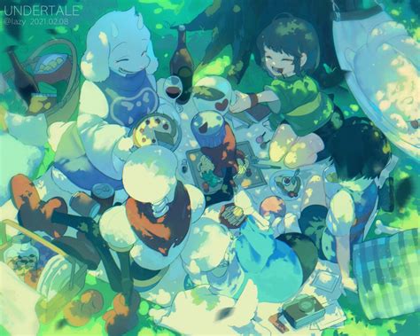 Frisk Sans Chara Papyrus Toriel And More Undertale Drawn By Lazy Kun Danbooru
