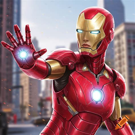 Iron Man Mask Red Wallpaper