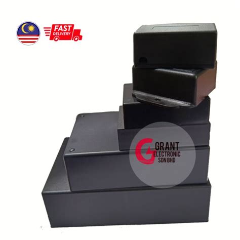 Diy Black Plastic Electronic Project Box Enclosure Case Casing Shopee Malaysia