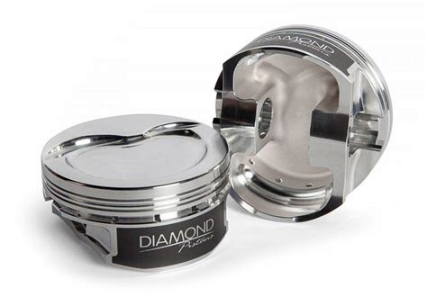 Diamond Ls2 Dish Top Forged Pistons With Rings D11520 R1 8 — Fast Lane Spares