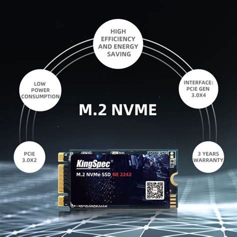 Kusax Kingspec Ssd ฮาร์ดดิสก์ Nvme M2 2242 Pcie ภายใน Solid State ไดรฟ์